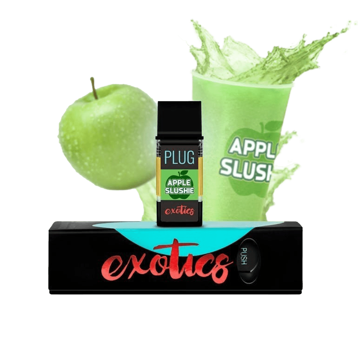 PLUGplay Exotics Cartridge – Apple Slushie 1g – Chyll.com