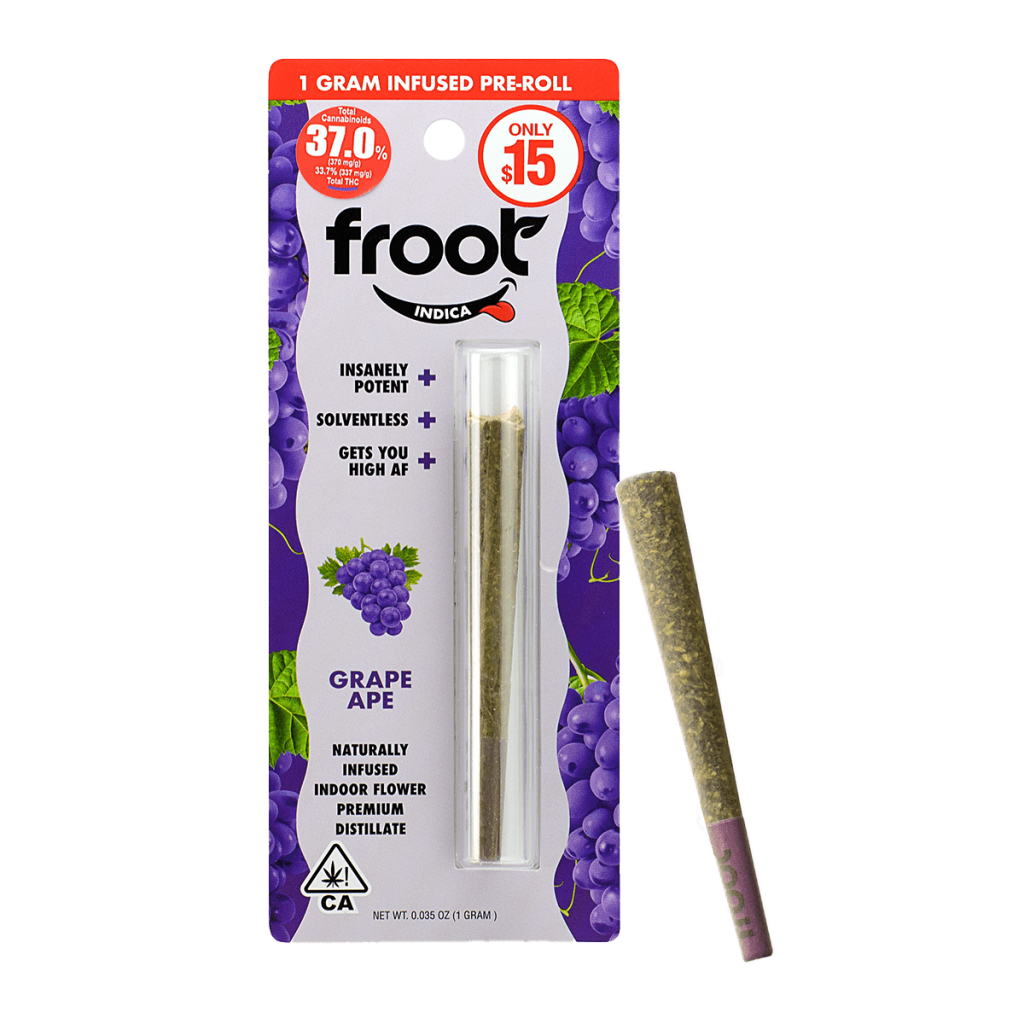 Froot Infused Preroll – Pineapple Express 1g – Chyll.com