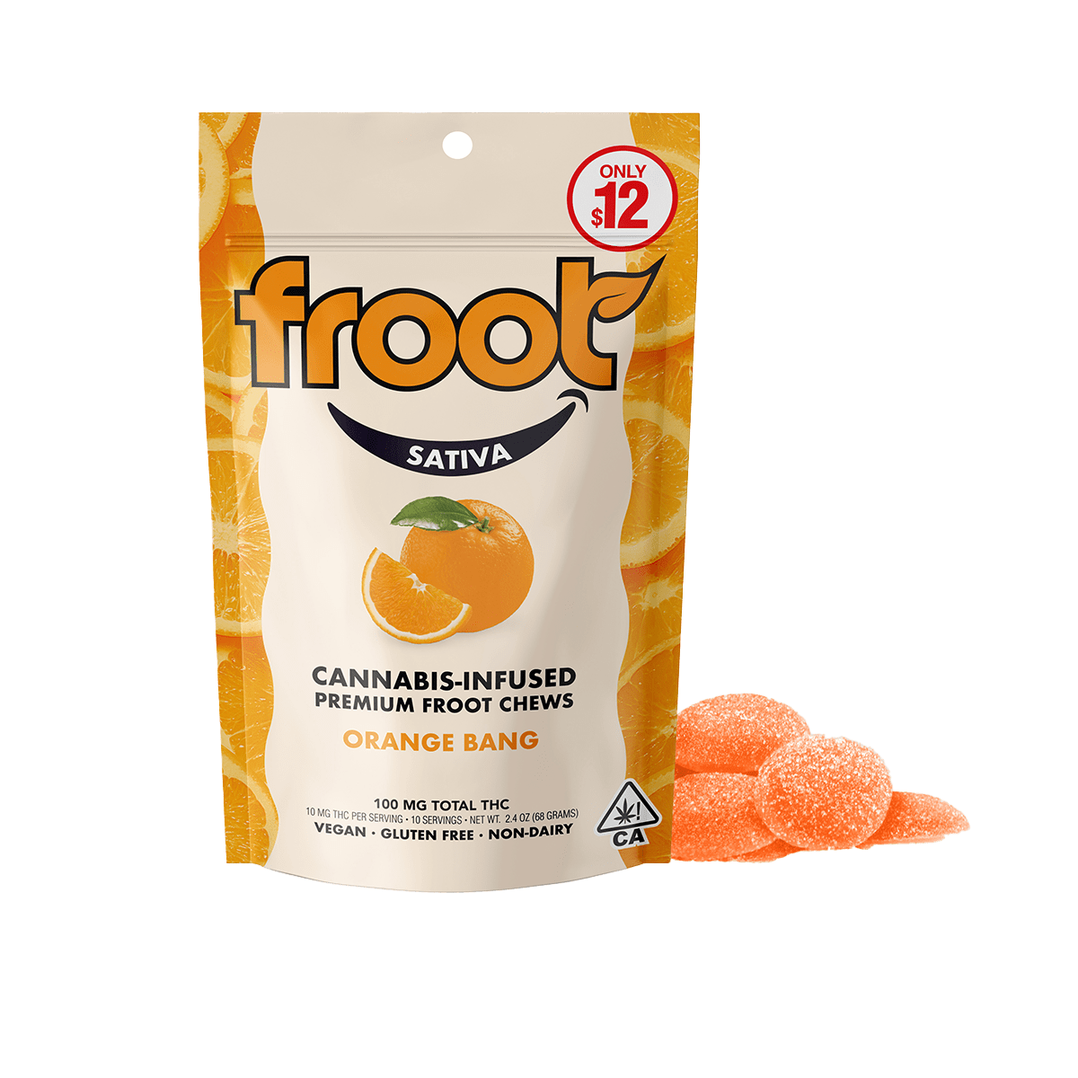 Froot 10 Pack Gummies – Cherry Pie 100mg – Chyll.com