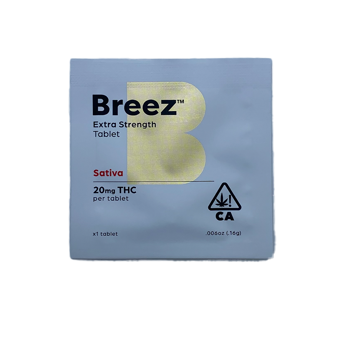 Breez Tablet 50 Count Tin – Hybrid, 1000mg – Chyll.com